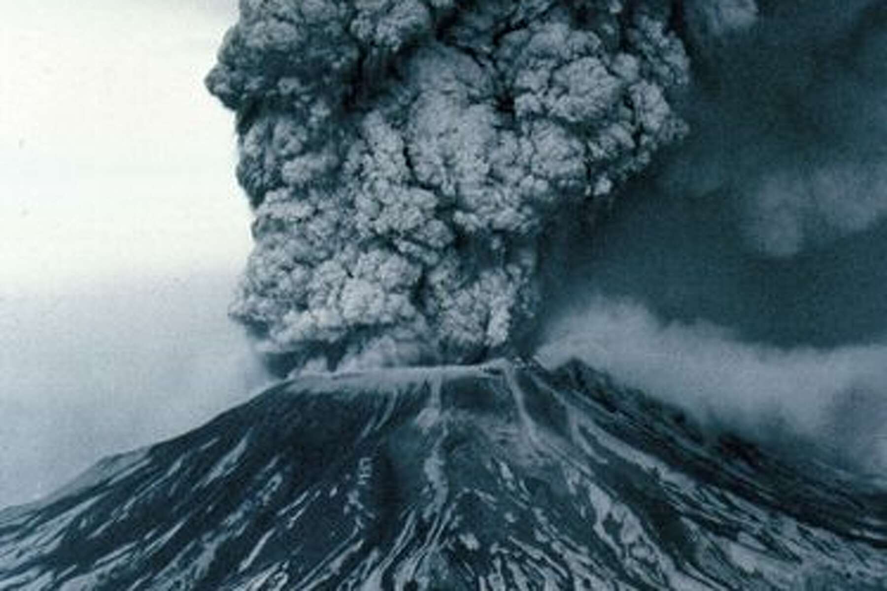 Mount St Helens Eruption Damage