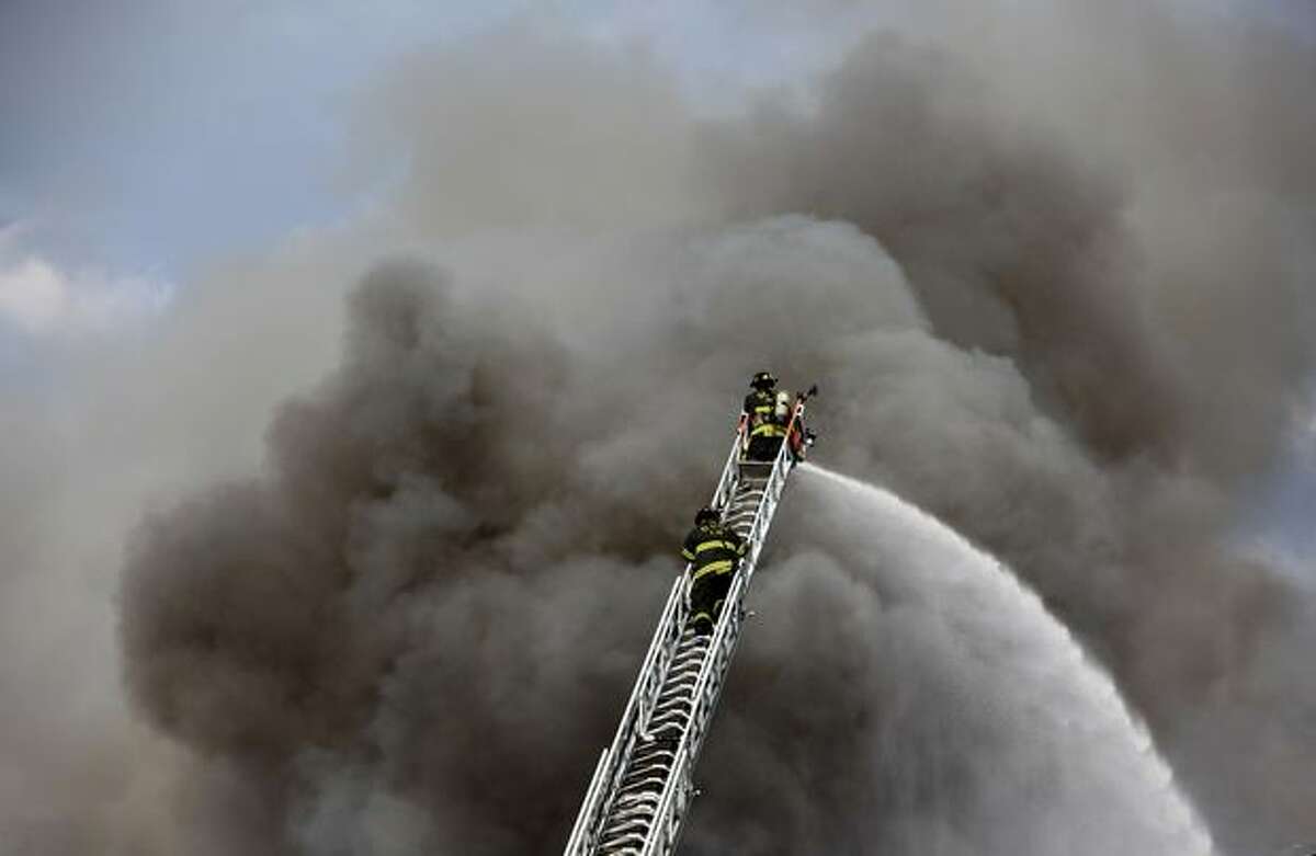 Former Sunny Jim factory fire, Sept. 20, 2010