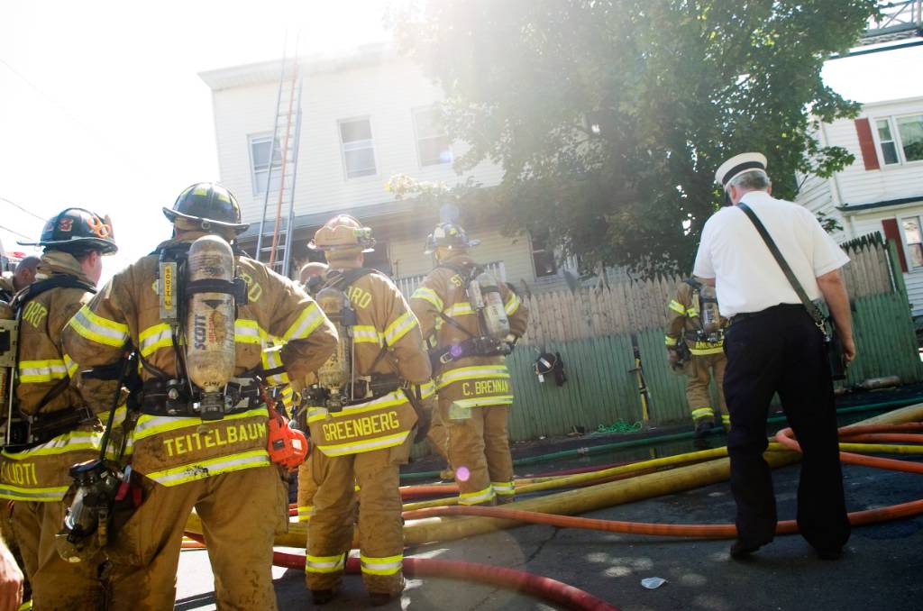 Fire rips through multi-family home on Stamford's West Side