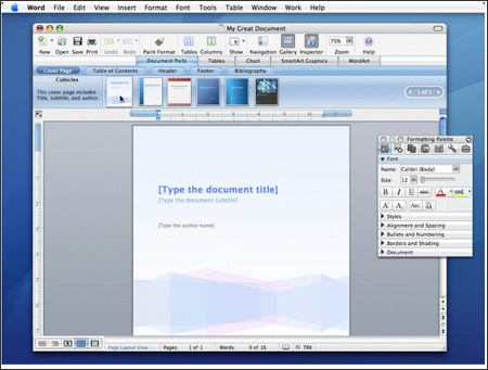 Office 2008 for Mac