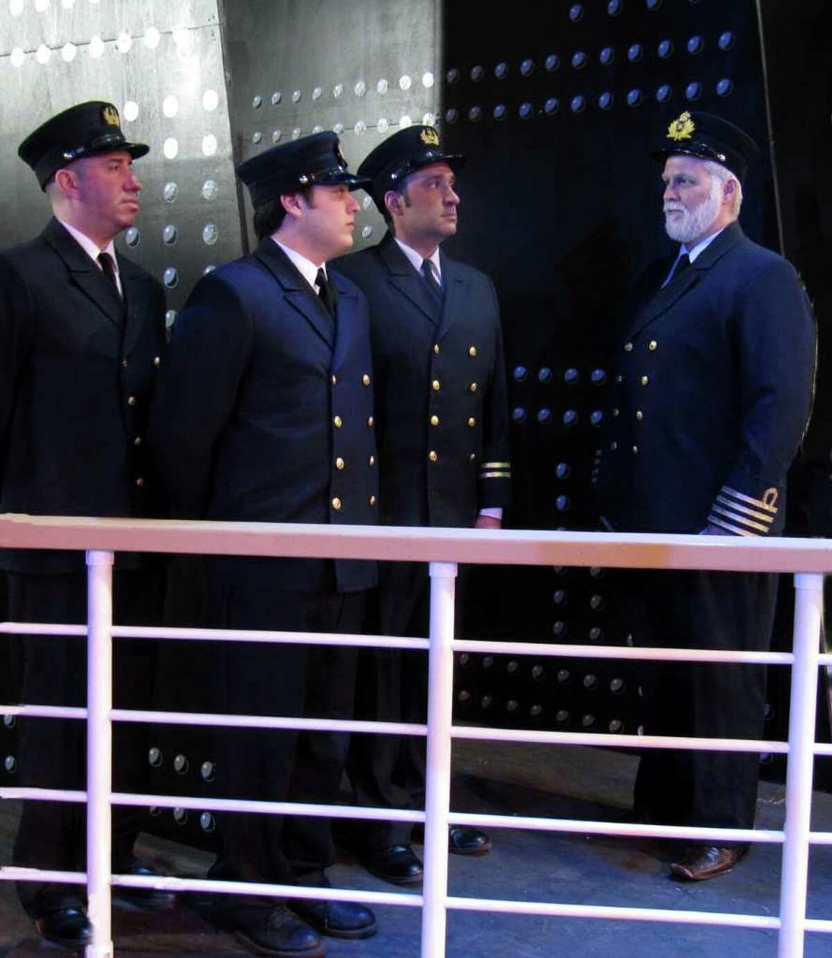 A 'Titanic' production docks at Curtain Call