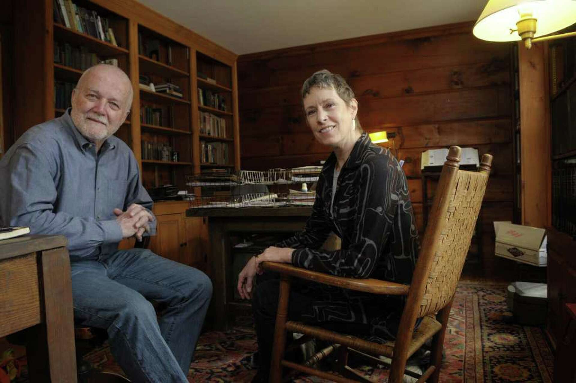 Major prizes for literary couple