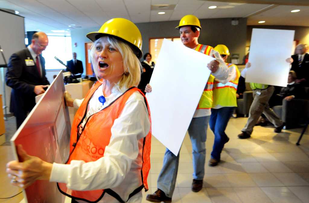 Photos: Hospital campaign