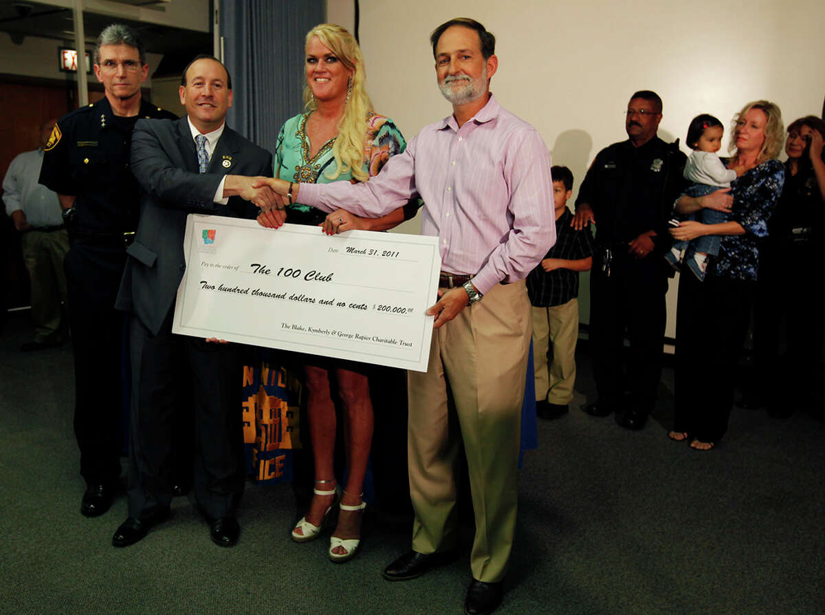 Record donation made in fallen officer's name