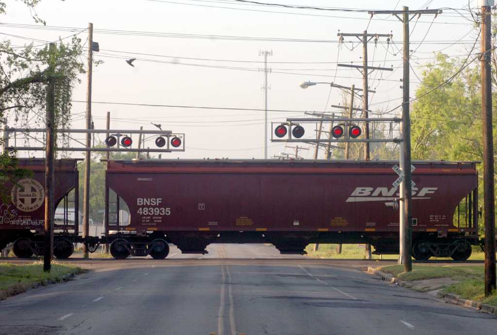 Traffic-blocking trains still a legal enigma