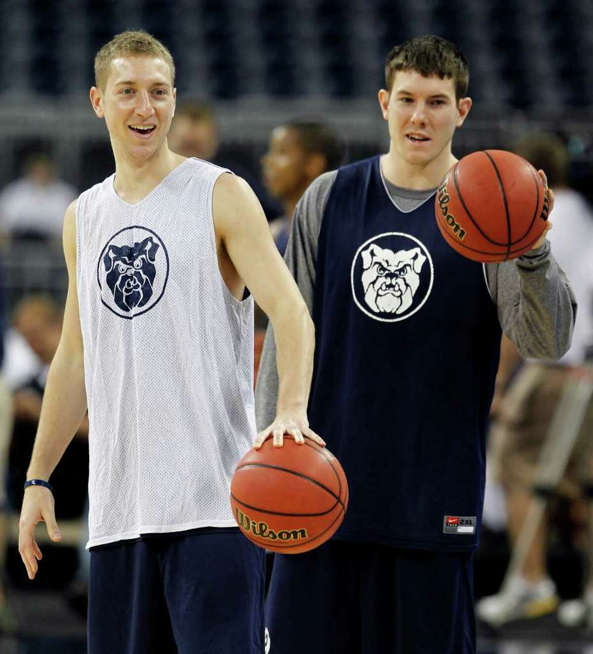 Getting defensive goal for Butler, VCU