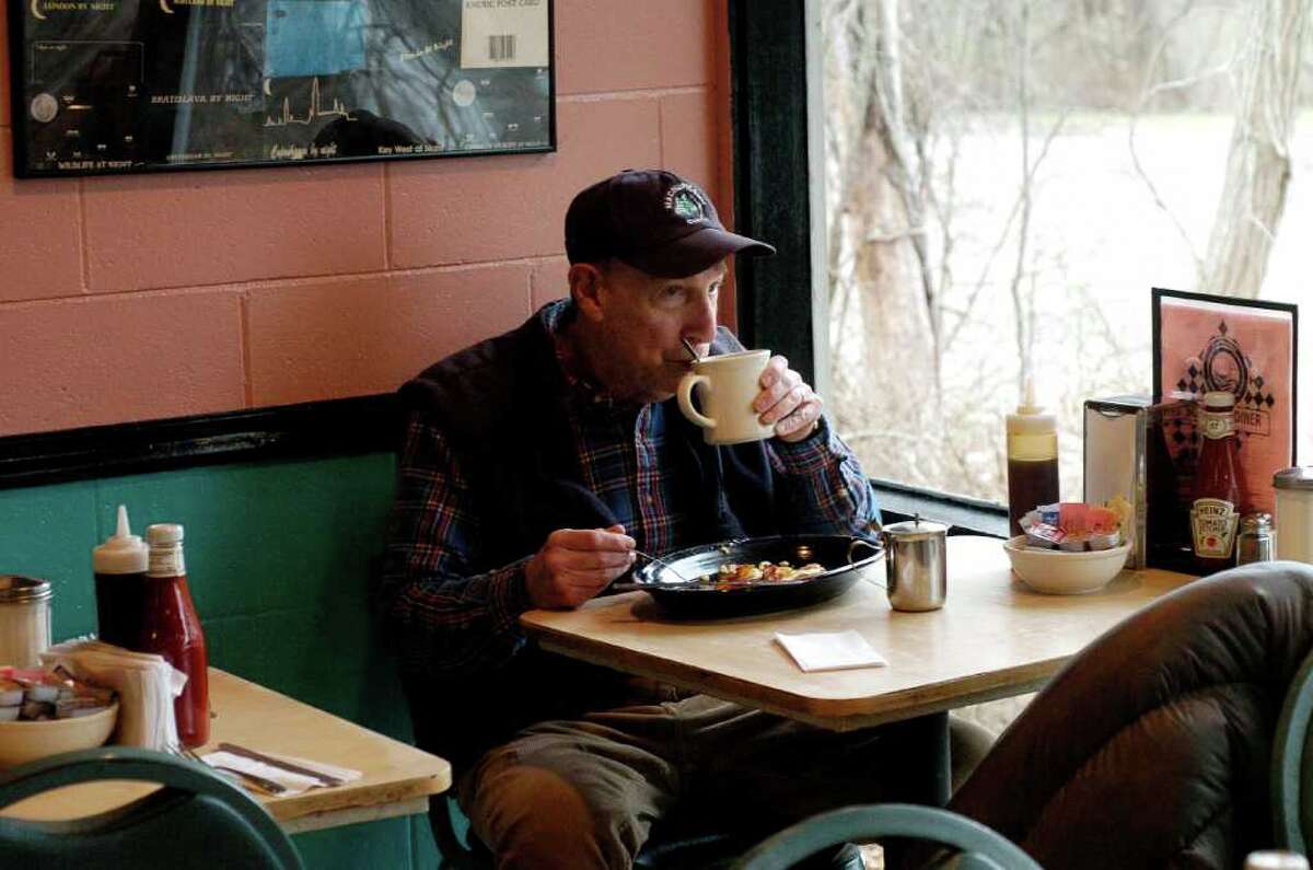 Lakeside Diner’s simple doughnuts just her style