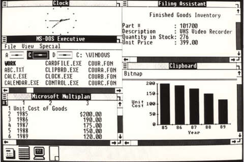 Microsoft milestones through history