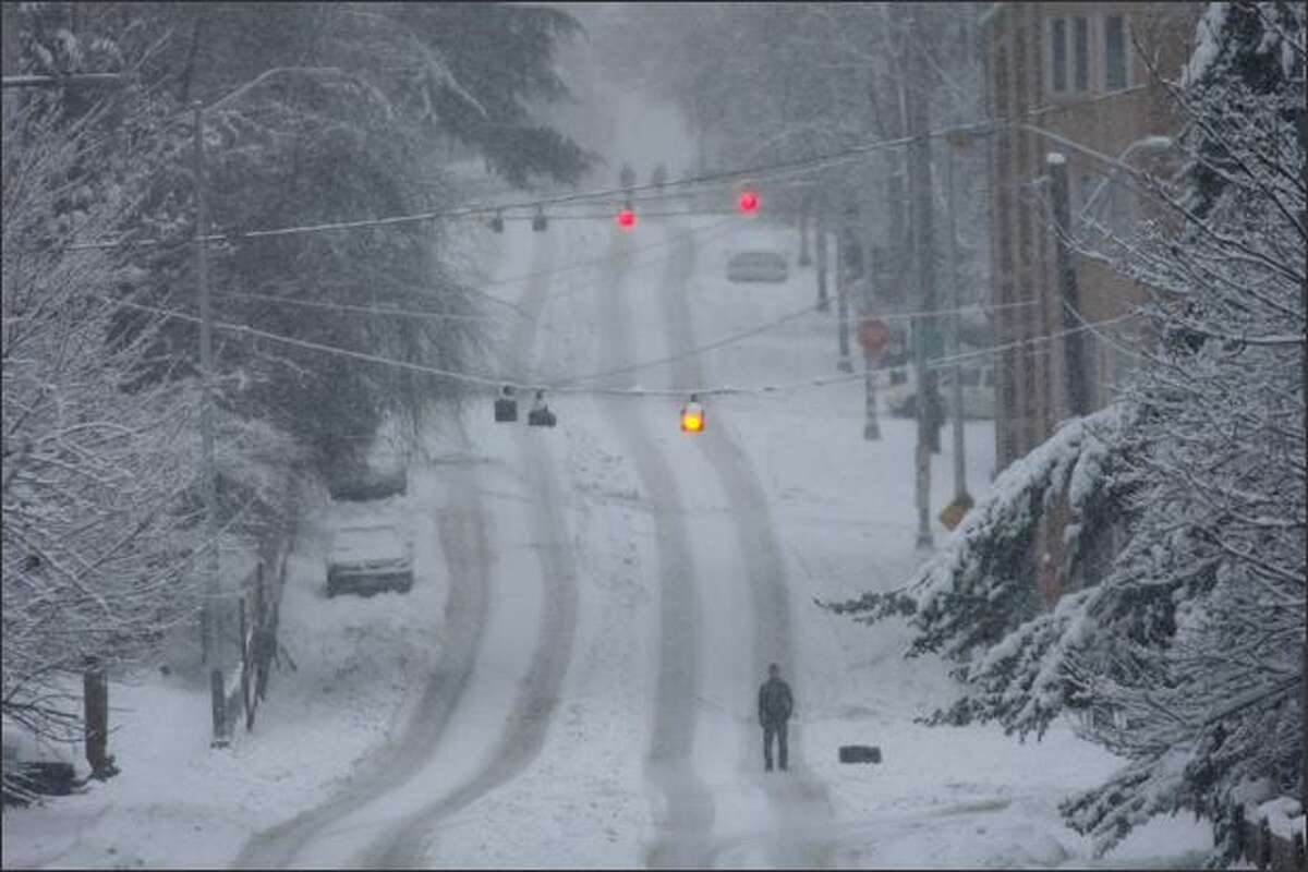 PHOTOS: The 1940s snowstorm that stopped Seattle