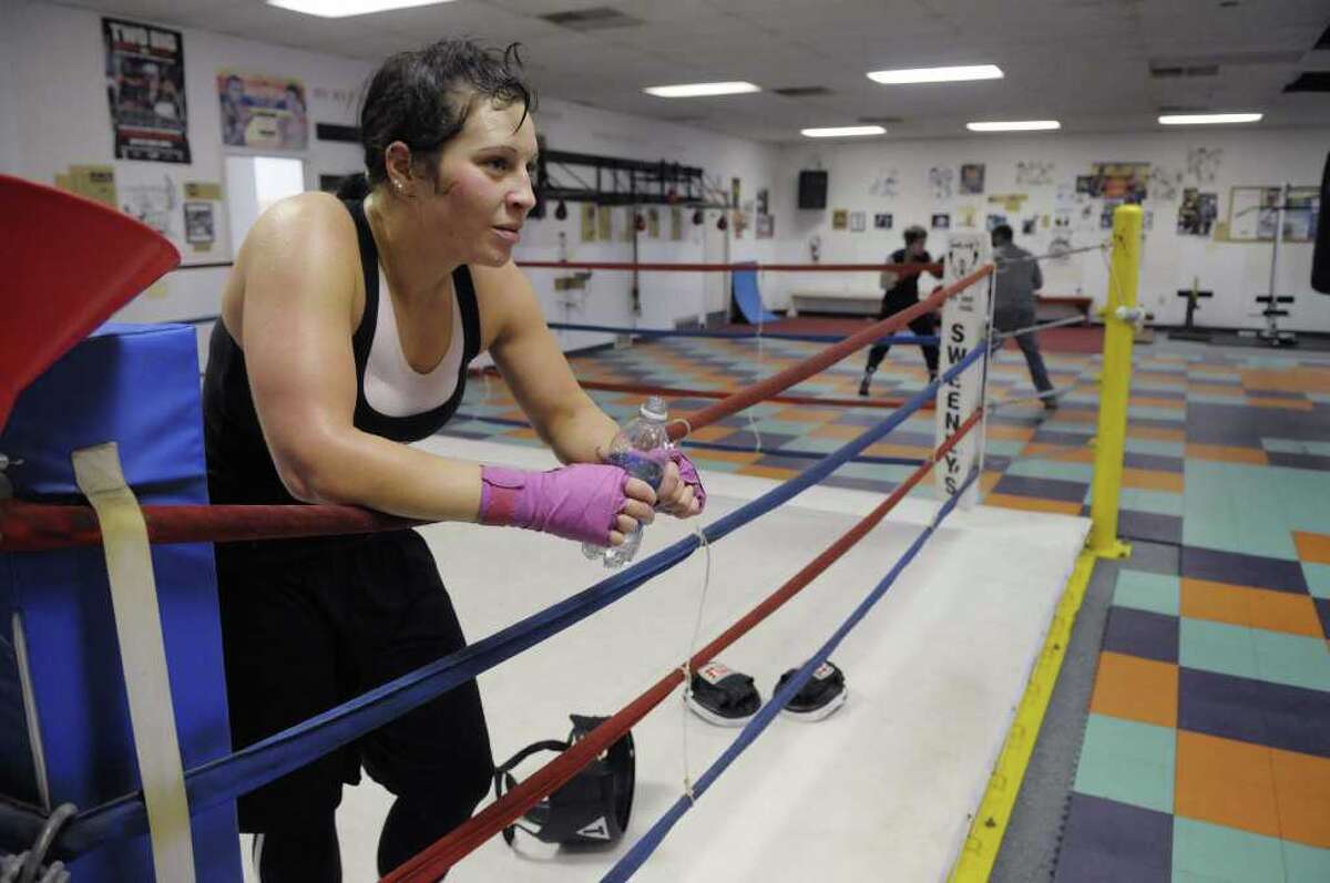 Her puncher's chance