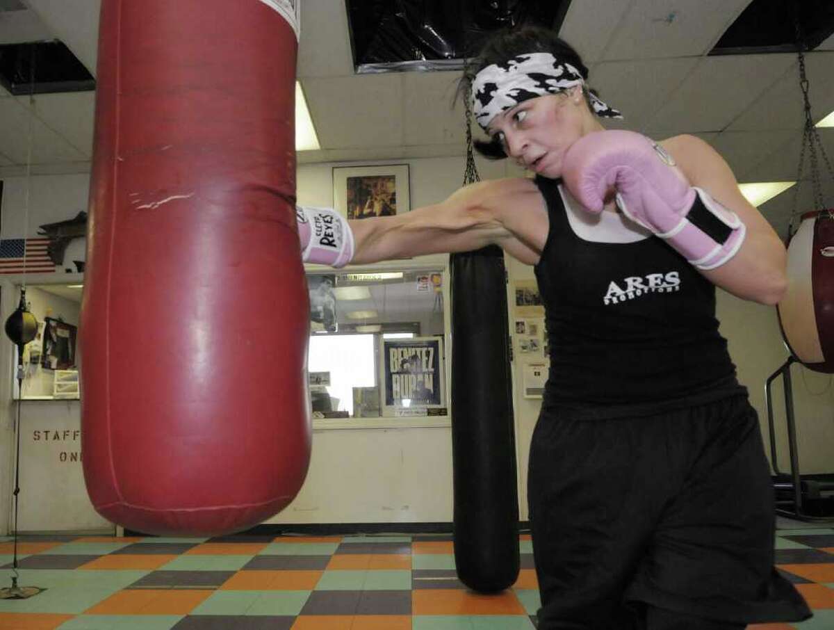 Her puncher's chance