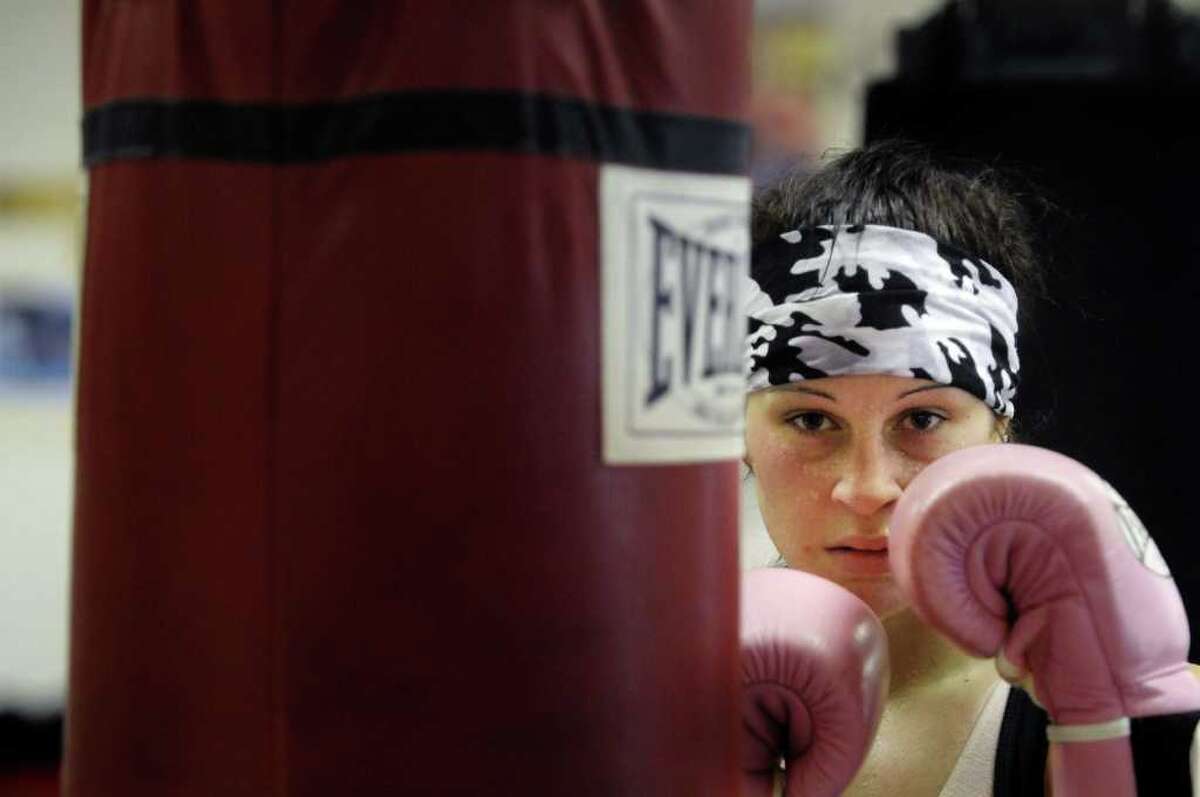 Her puncher's chance