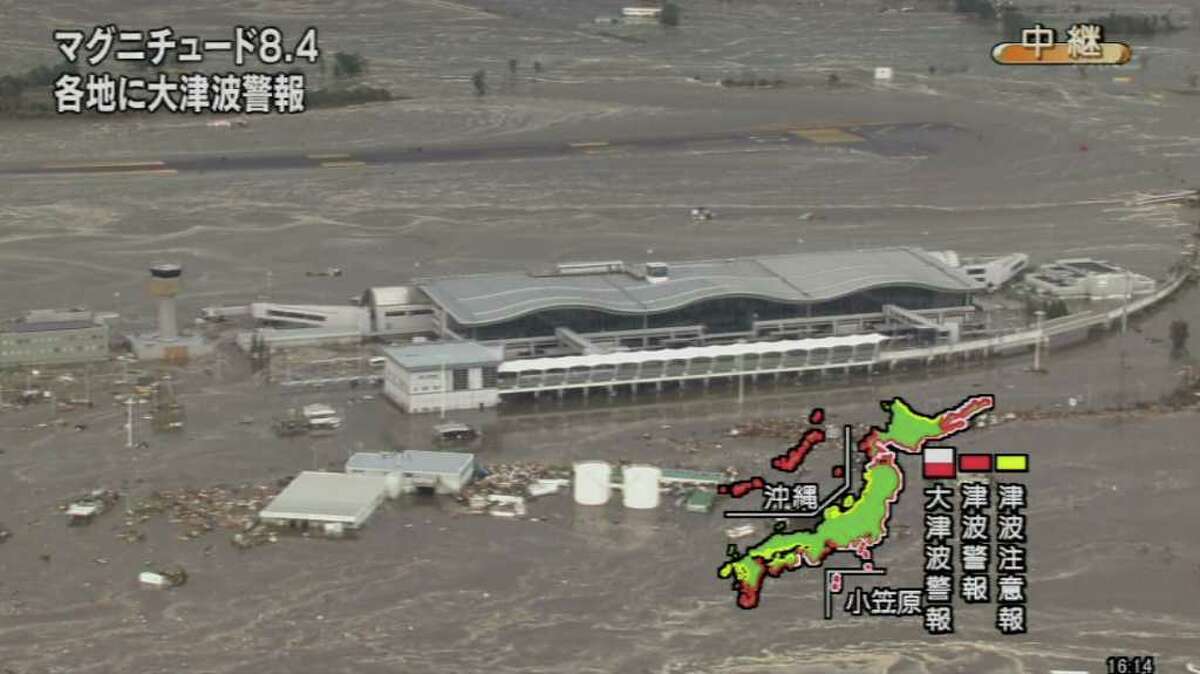 Japan's Sendai Airport reopens