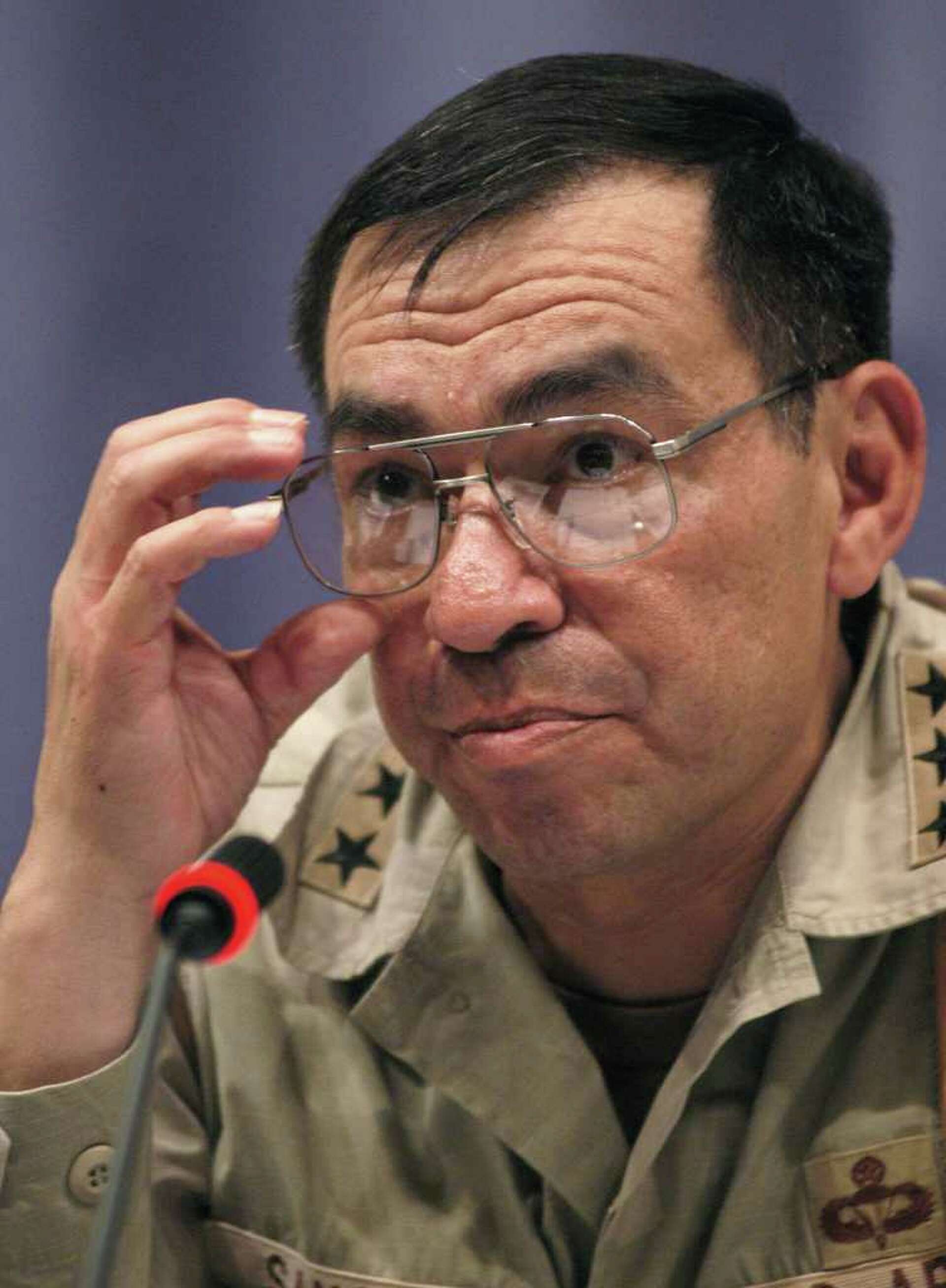 Gen. Sanchez bids for U.S. Senate