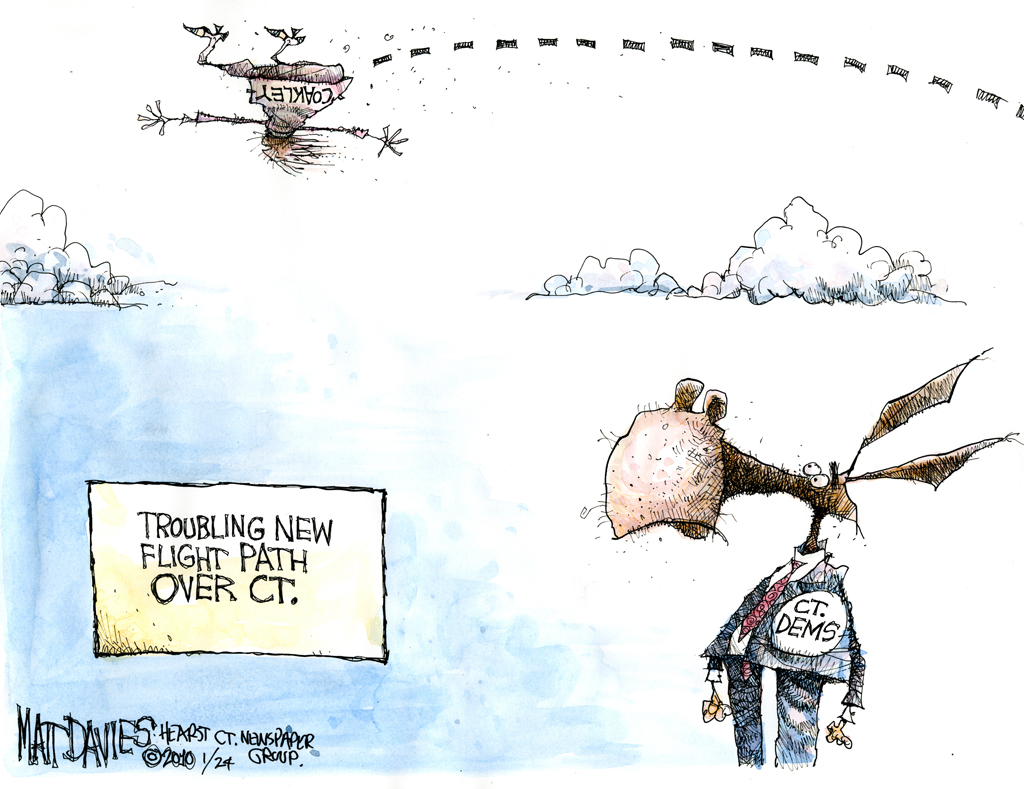 Matt Davies: 2010 Connecticut Cartoons