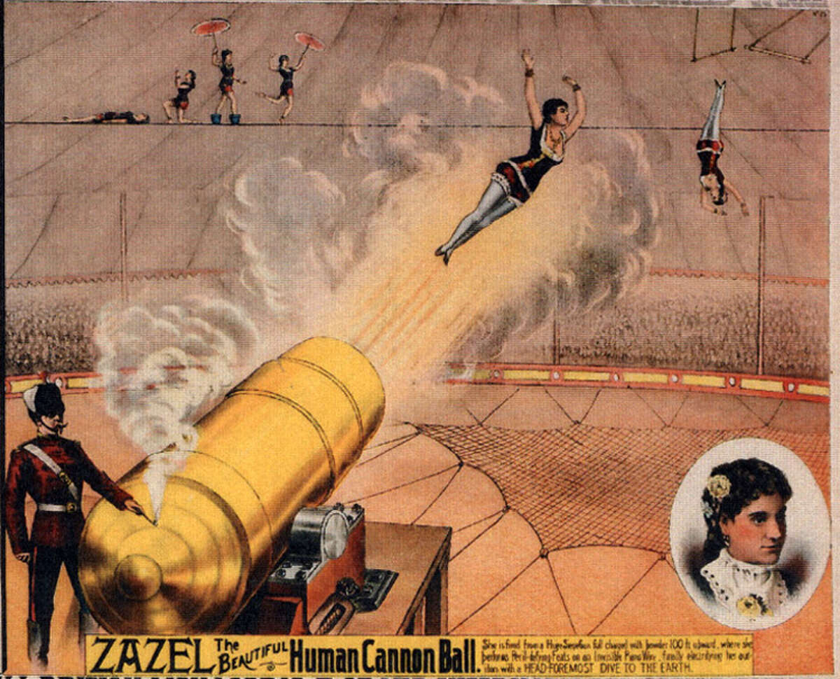 Grant helps restore damaged Barnum circus posters