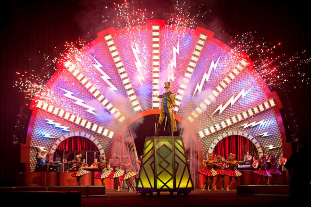 "Fully Charged" circus explodes into XL Center