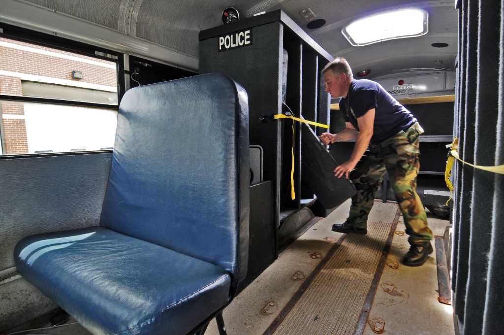 School bus gets new life as crime fighter