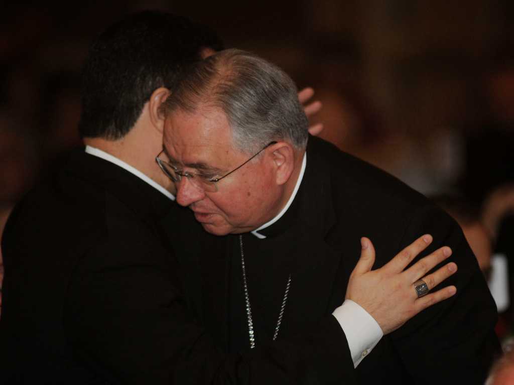 Former S.A. archbishop returns for award