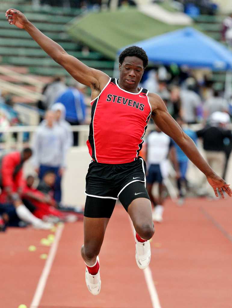 Stevens long jumper places second to rival