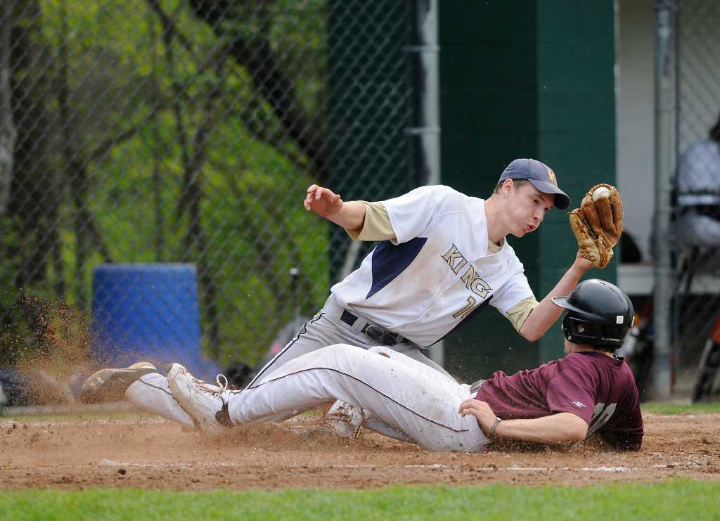 King baseball tops St. Luke's, 11-4