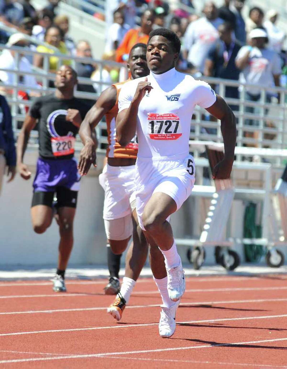 Local track and field athletes competing in this week's state meet