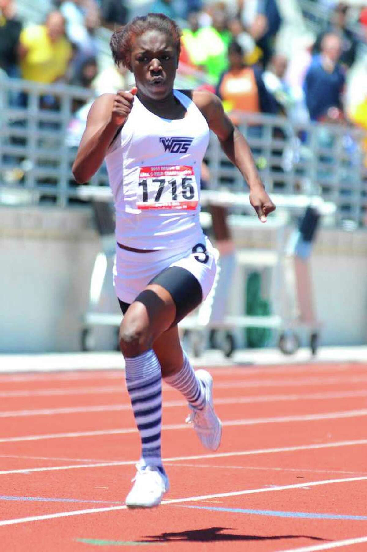 Local track and field athletes competing in this week's state meet