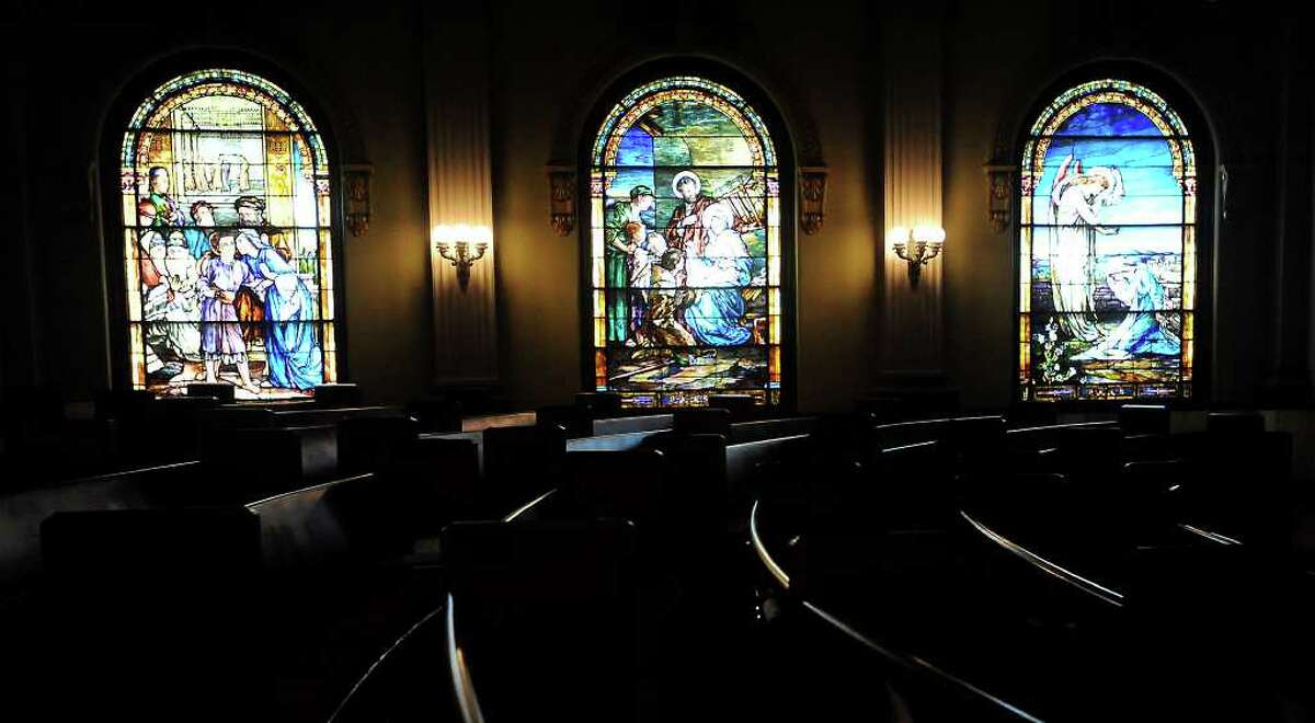 Historic Orange church boasts windows bought from 1893 Chicago World's Fair