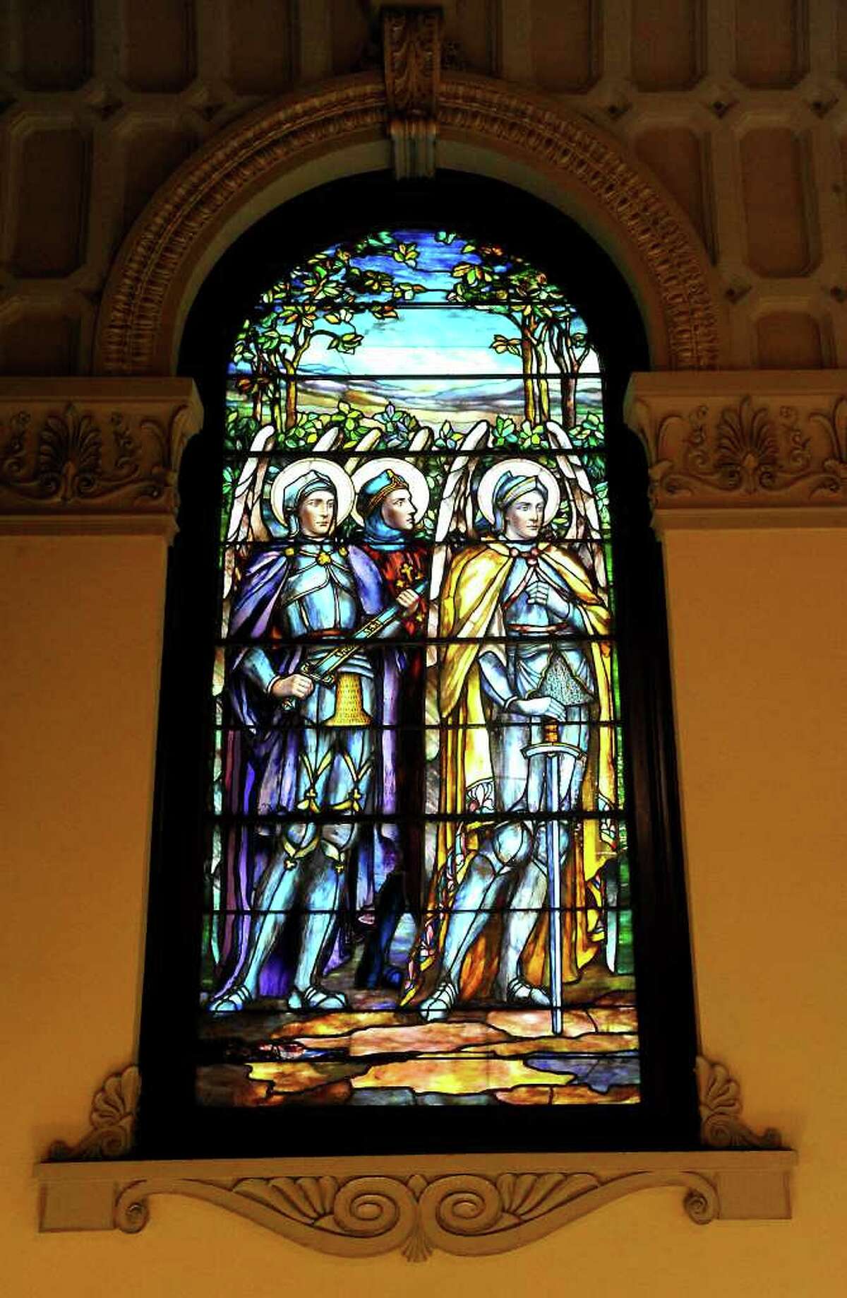 Historic Orange church boasts windows bought from 1893 Chicago World's Fair