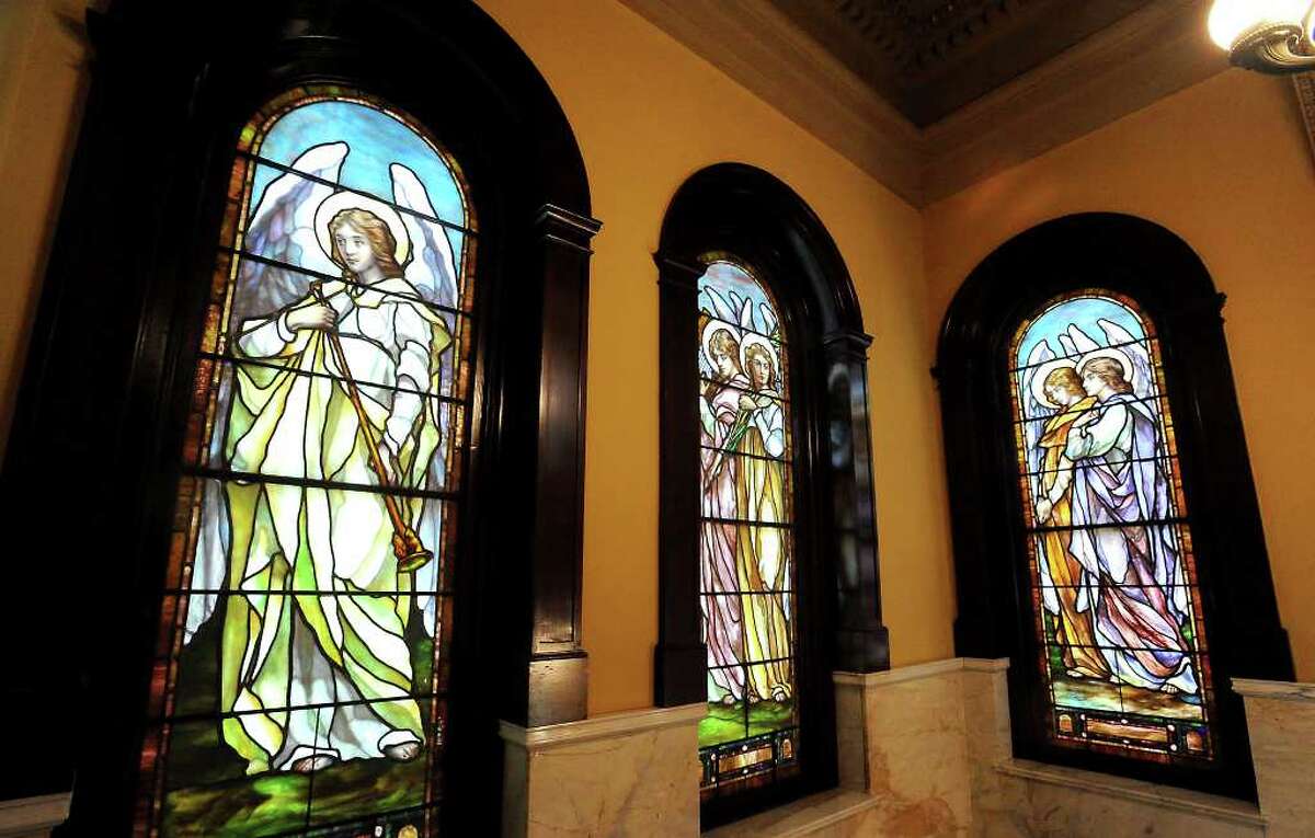Historic Orange church boasts windows bought from 1893 Chicago World's Fair