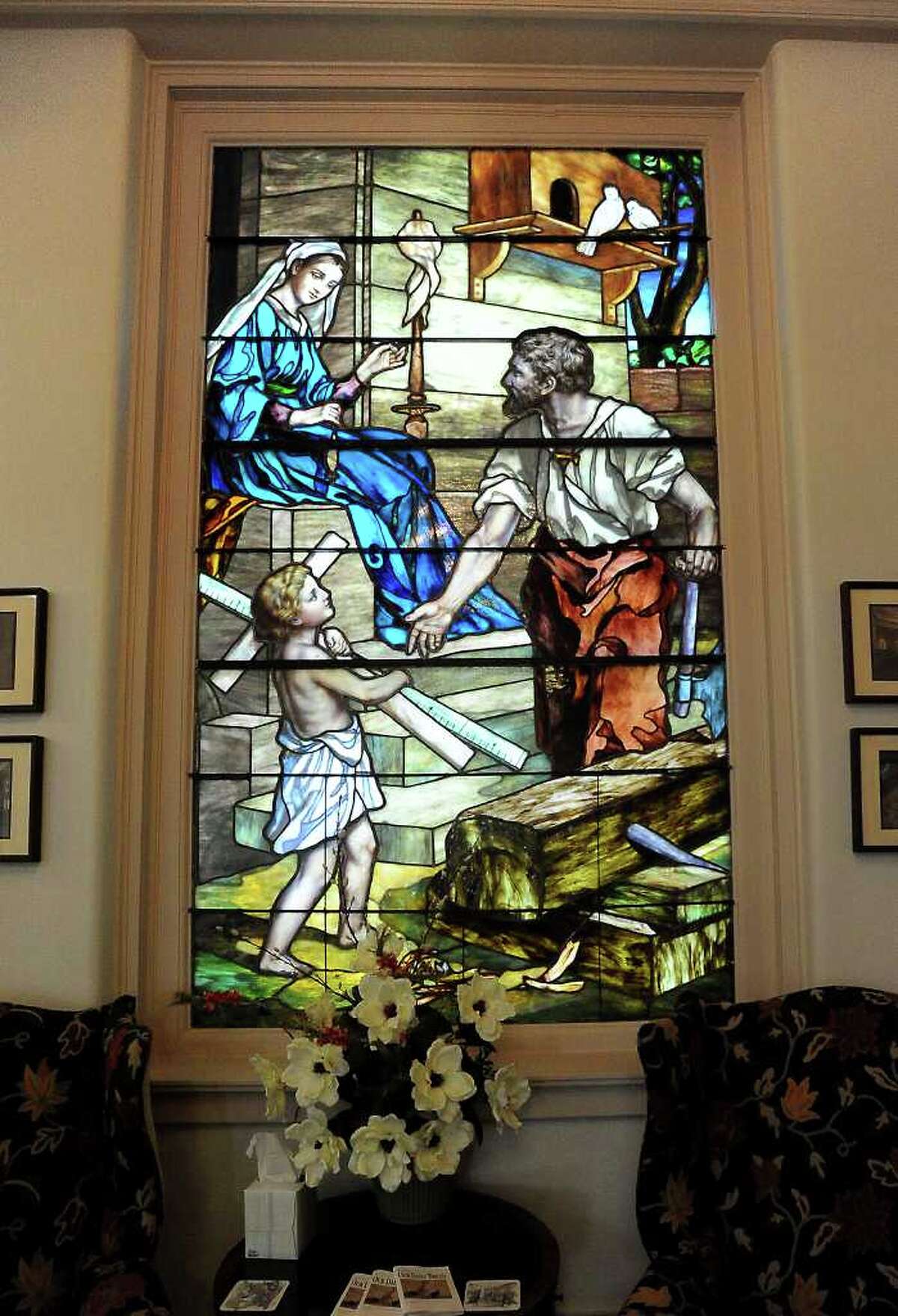 Historic Orange church boasts windows bought from 1893 Chicago World's Fair