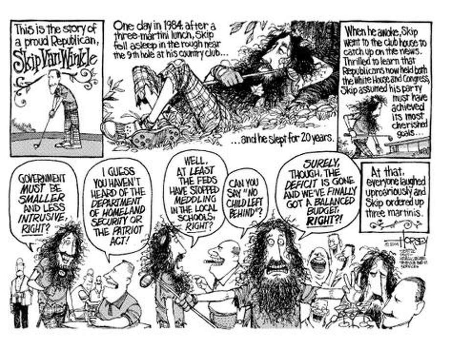 David Horsey cartoons - March 2004 - seattlepi.com