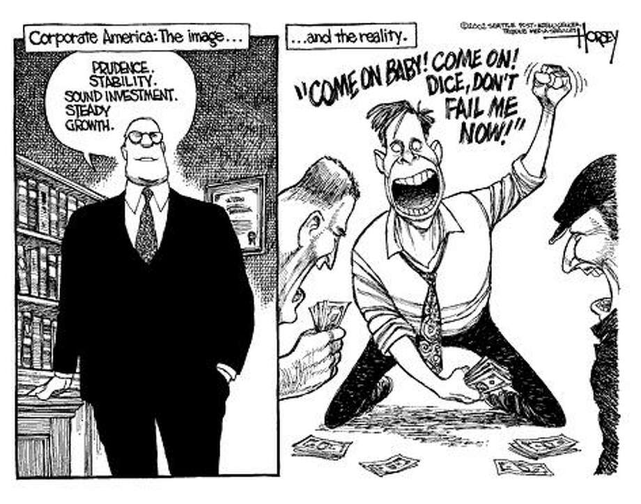 David Horsey cartoons - February 2002 - seattlepi.com