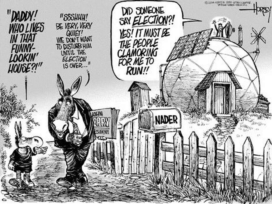 David Horsey cartoons - February 2004 - seattlepi.com