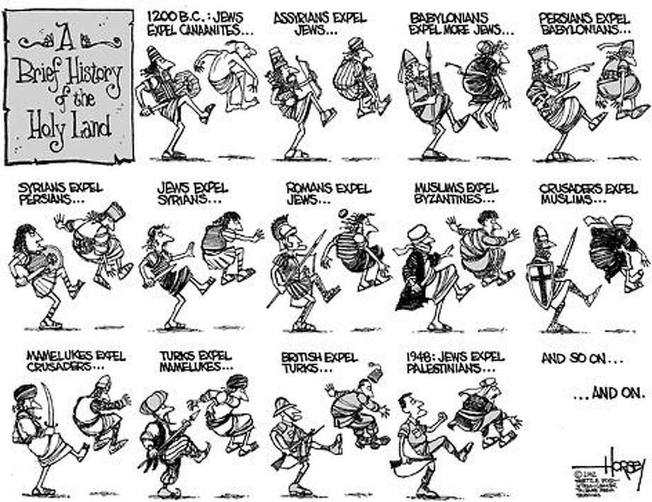 David Horsey cartoons - April 2002 - seattlepi.com