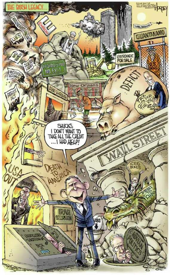 David Horsey cartoons - December 2008 - seattlepi.com