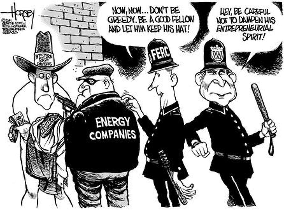 David Horsey cartoons - June 2001 - seattlepi.com