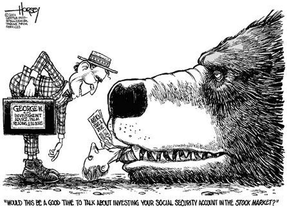David Horsey cartoons - March 2001 - seattlepi.com