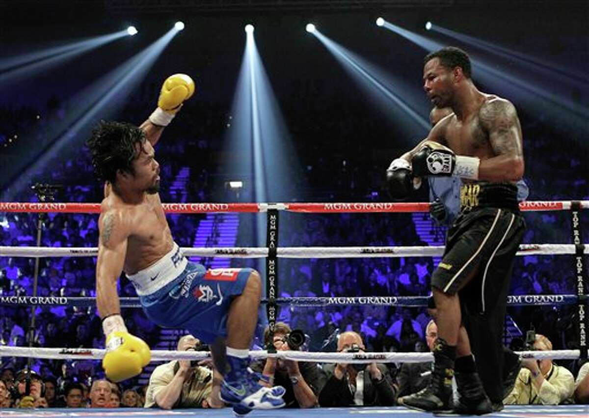 Pacquiao: Mosley didn't put up a fight