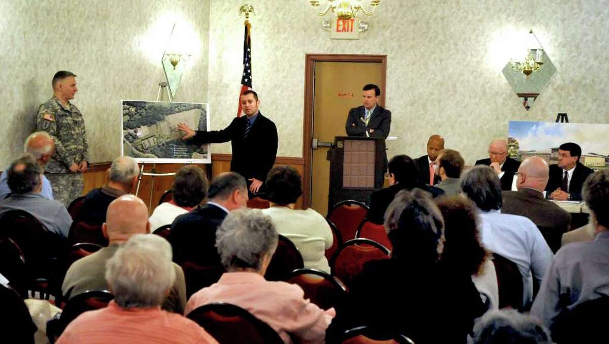 Military unveils plans for Army training center in Danbury