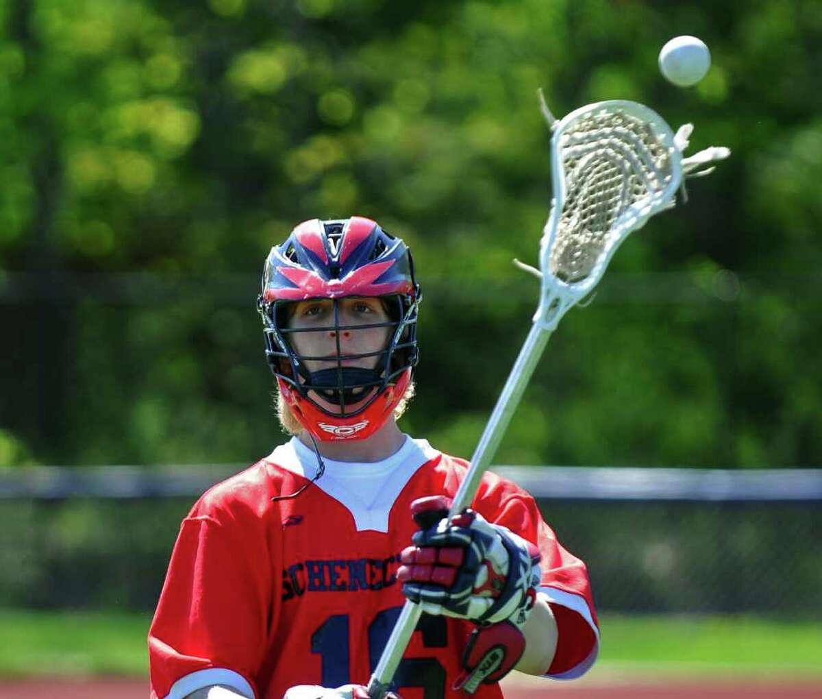 Having fun at the goal