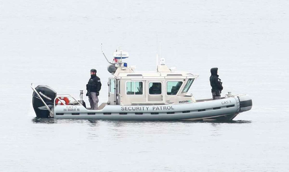 Photos: Giant sea-based radar arrives in Seattle