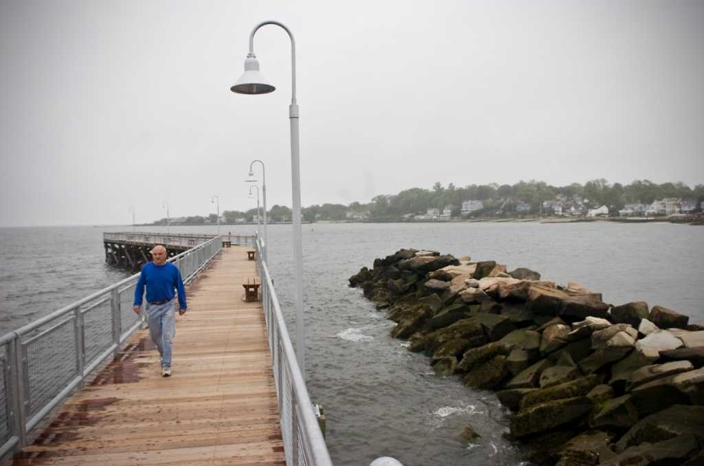 Rebuilt pier opens at Cummings Beach