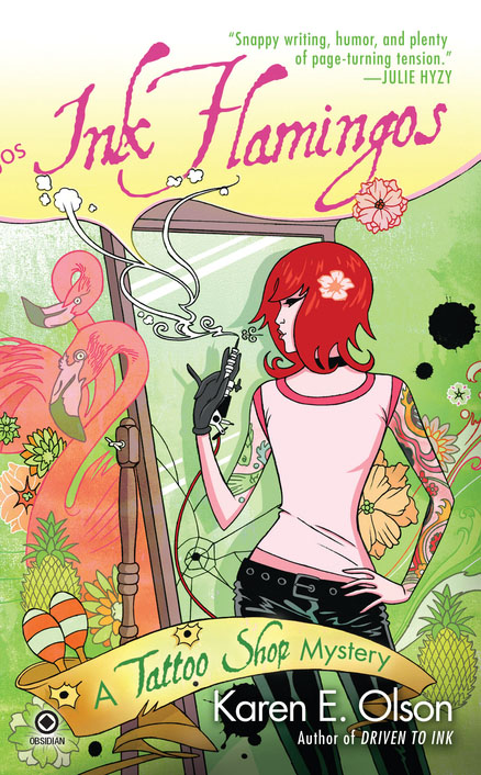 Olson completes tattoo artist mystery series