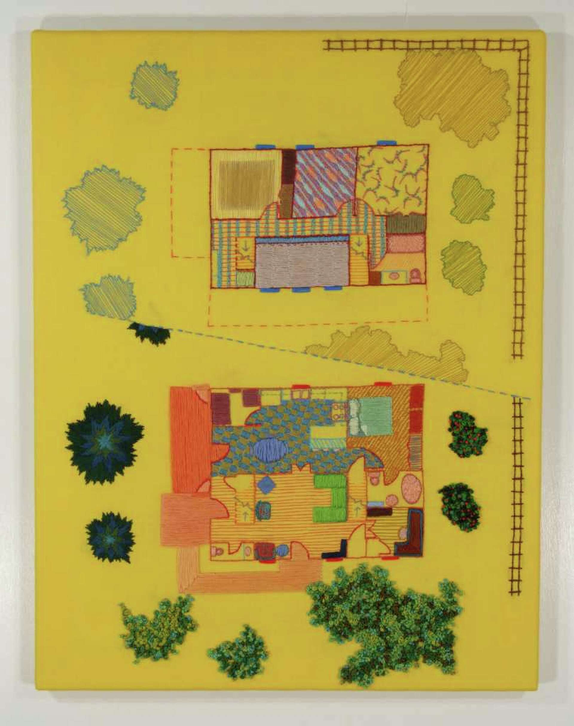 Art in 'Visual Dynamic' explores themes of home