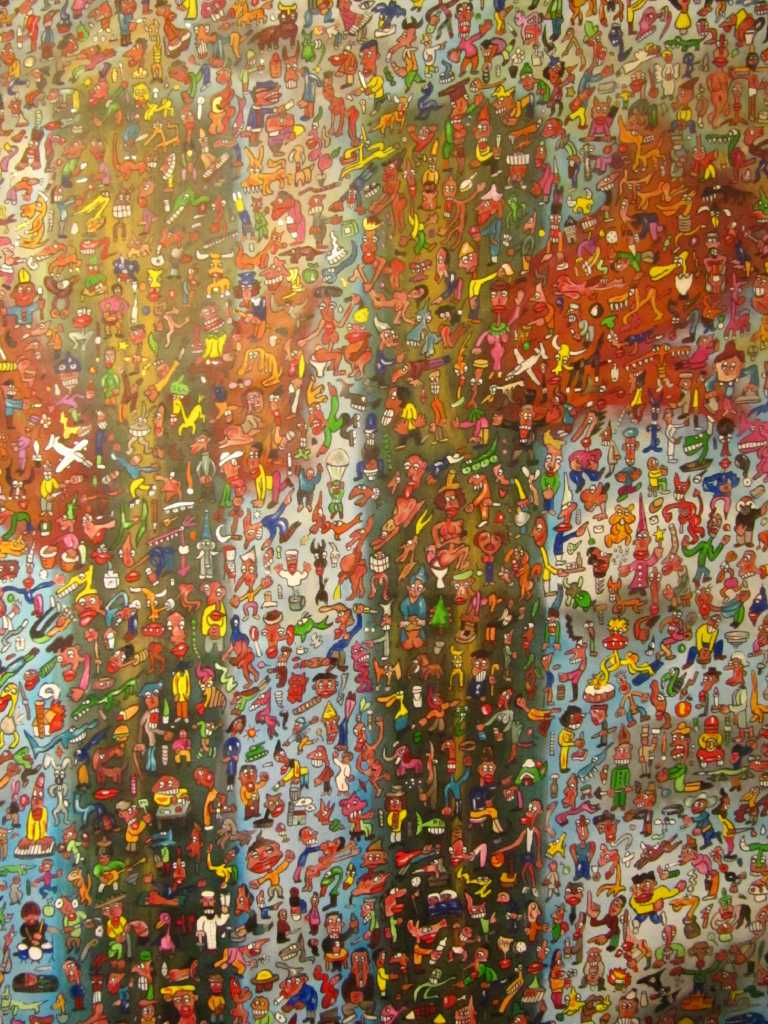 'Drawn Together' puts opposites on gallery walls