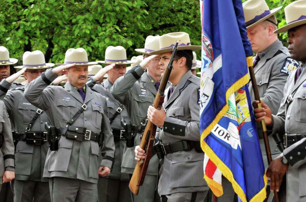 New York State troopers honored for risking lives