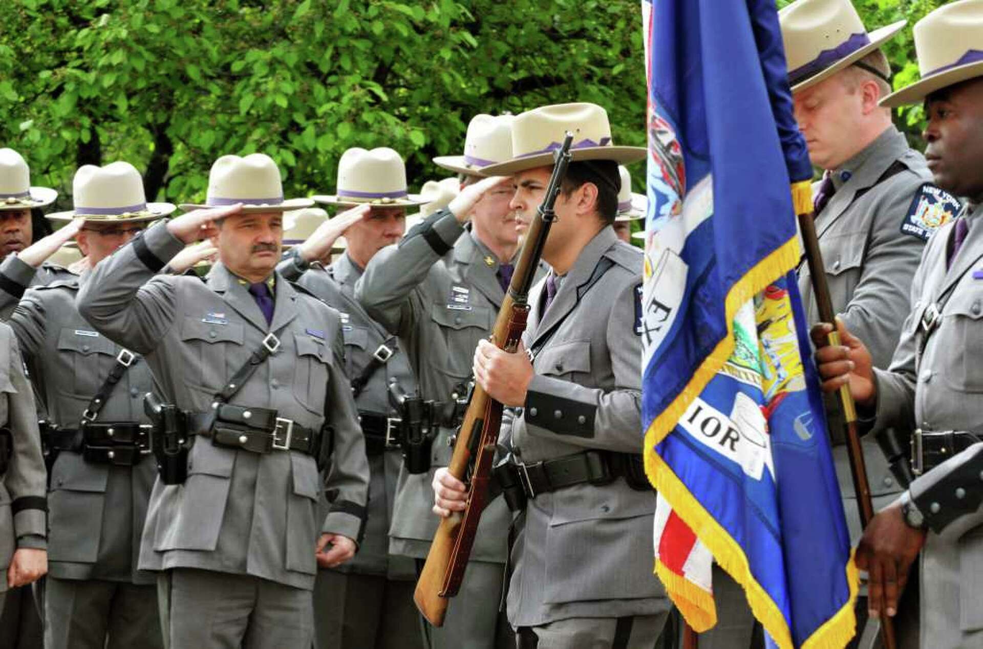 New York State troopers honored for risking lives
