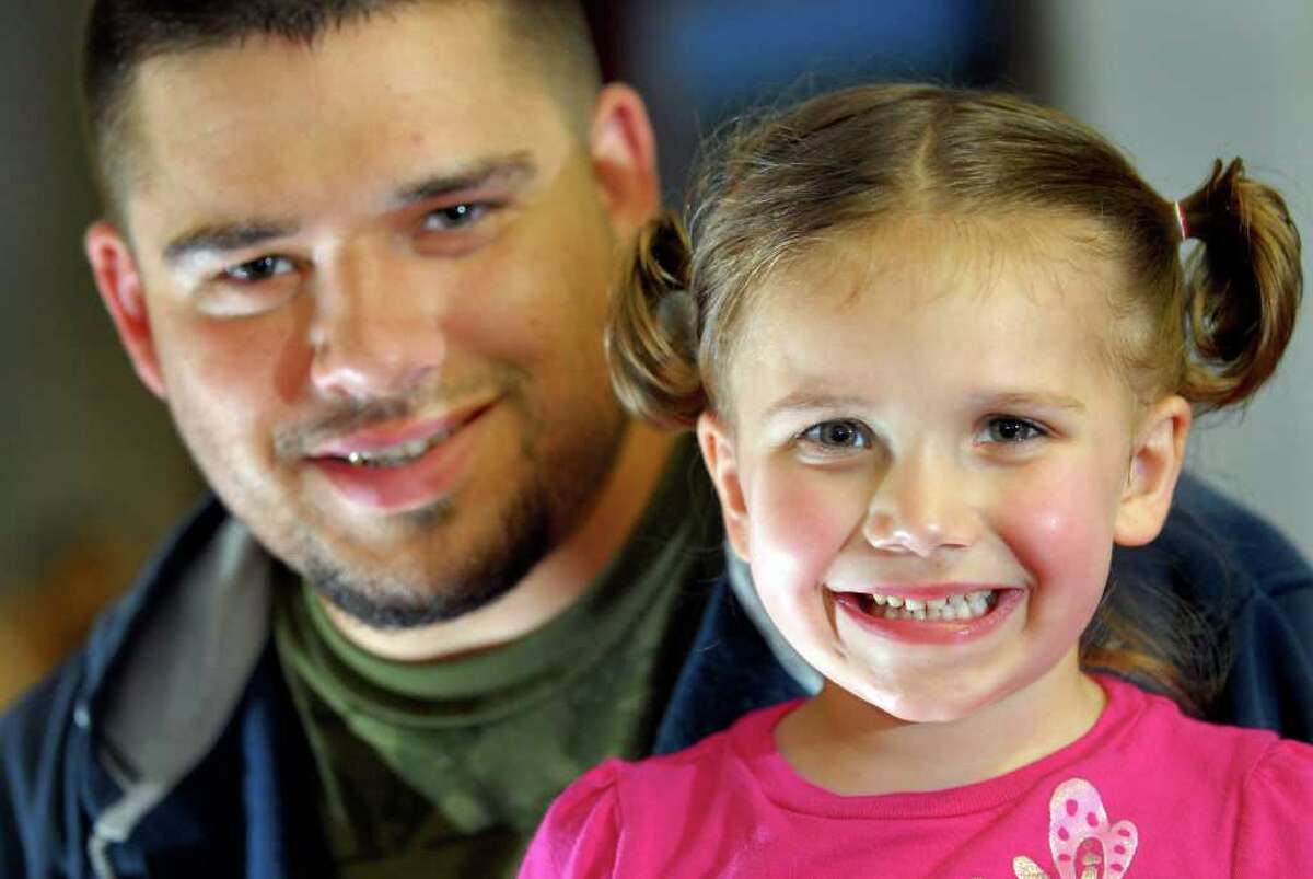 Father, daughter learn to fight