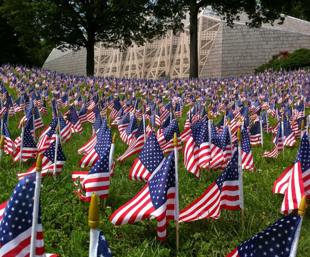 Angela Carella: An offer to stand among the flags